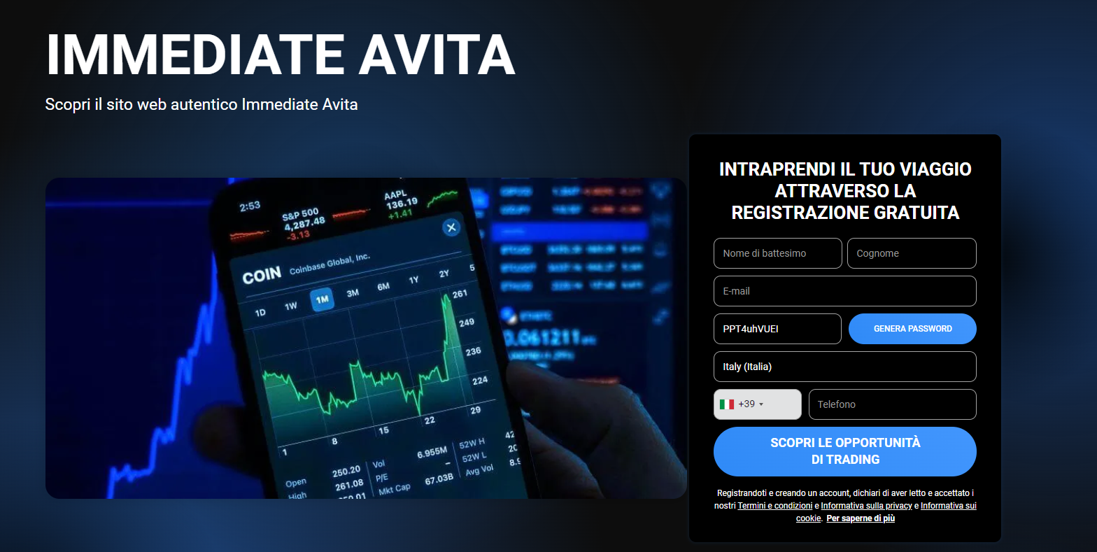 Immediate Avita Recensioni 2025: Truffa o funziona?