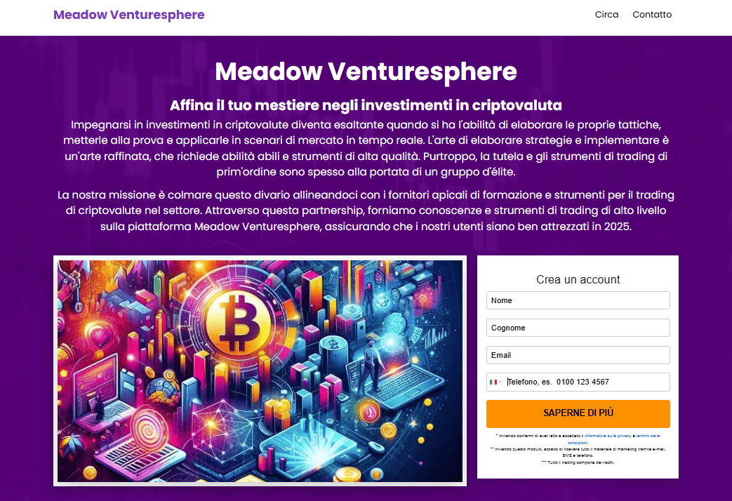 Meadow Venturesphere Recensioni 2025: Truffa o Funziona?