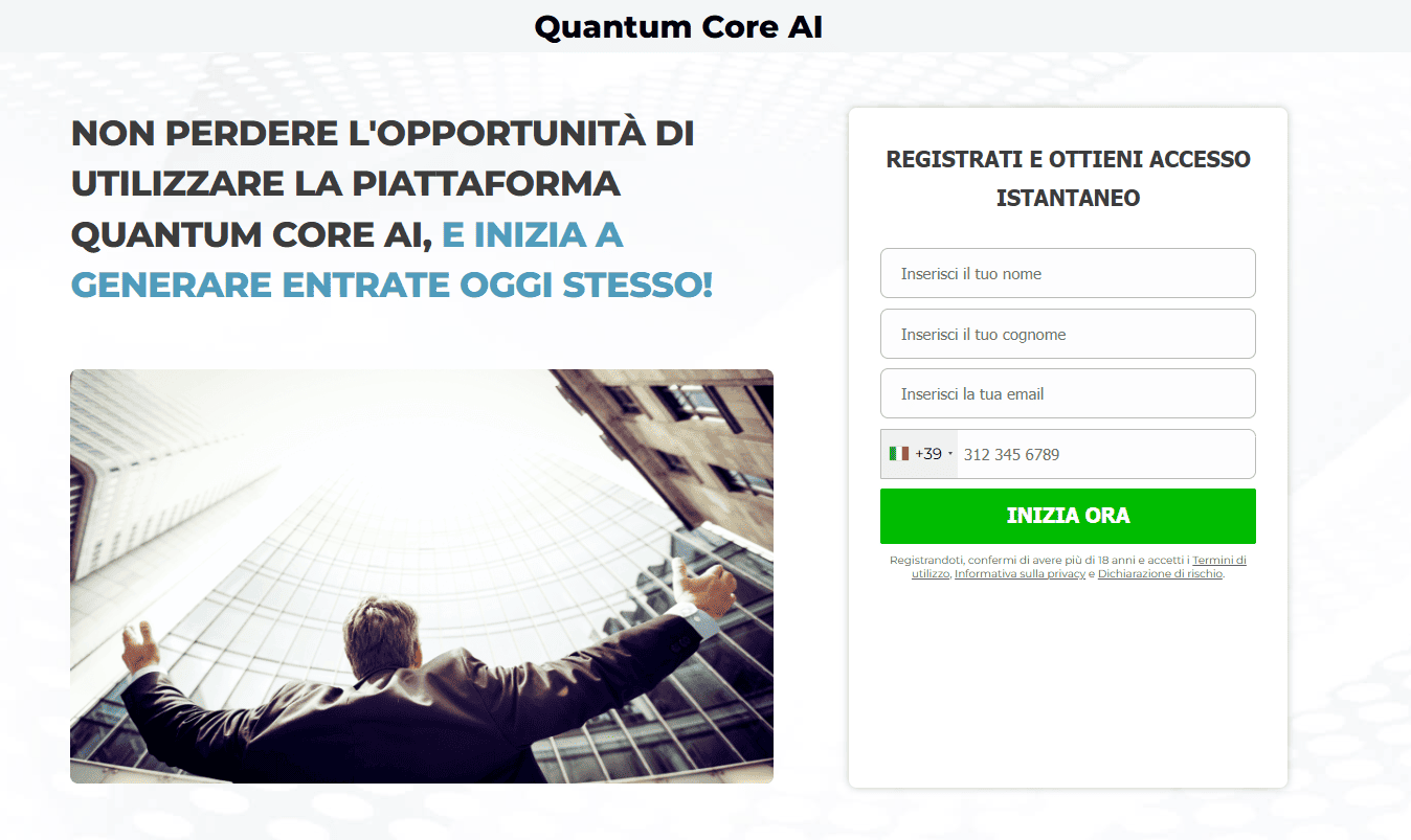 Quantum Core AI Recensione 2025: Truffa o funziona?