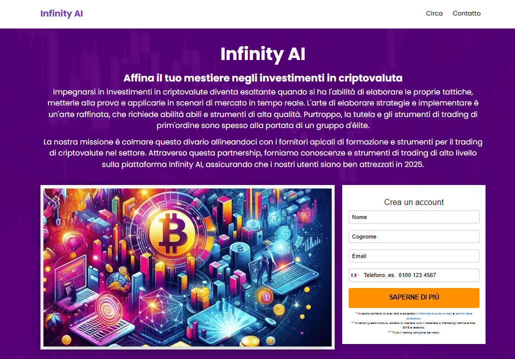 Infinity AI Recensione 2025: Truffa o funziona?