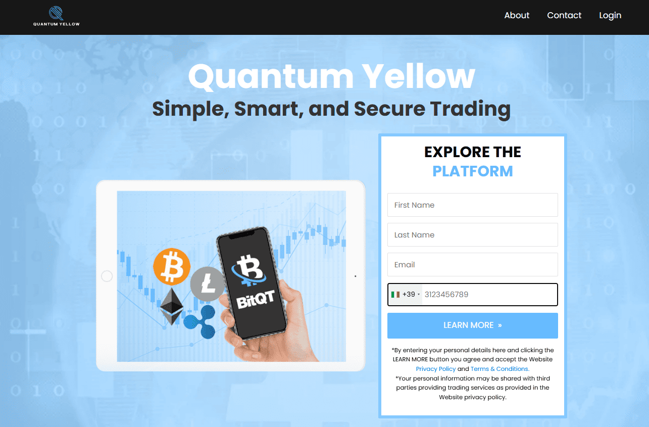 Quantum Yellow Recensione 2025: Truffa o funziona?