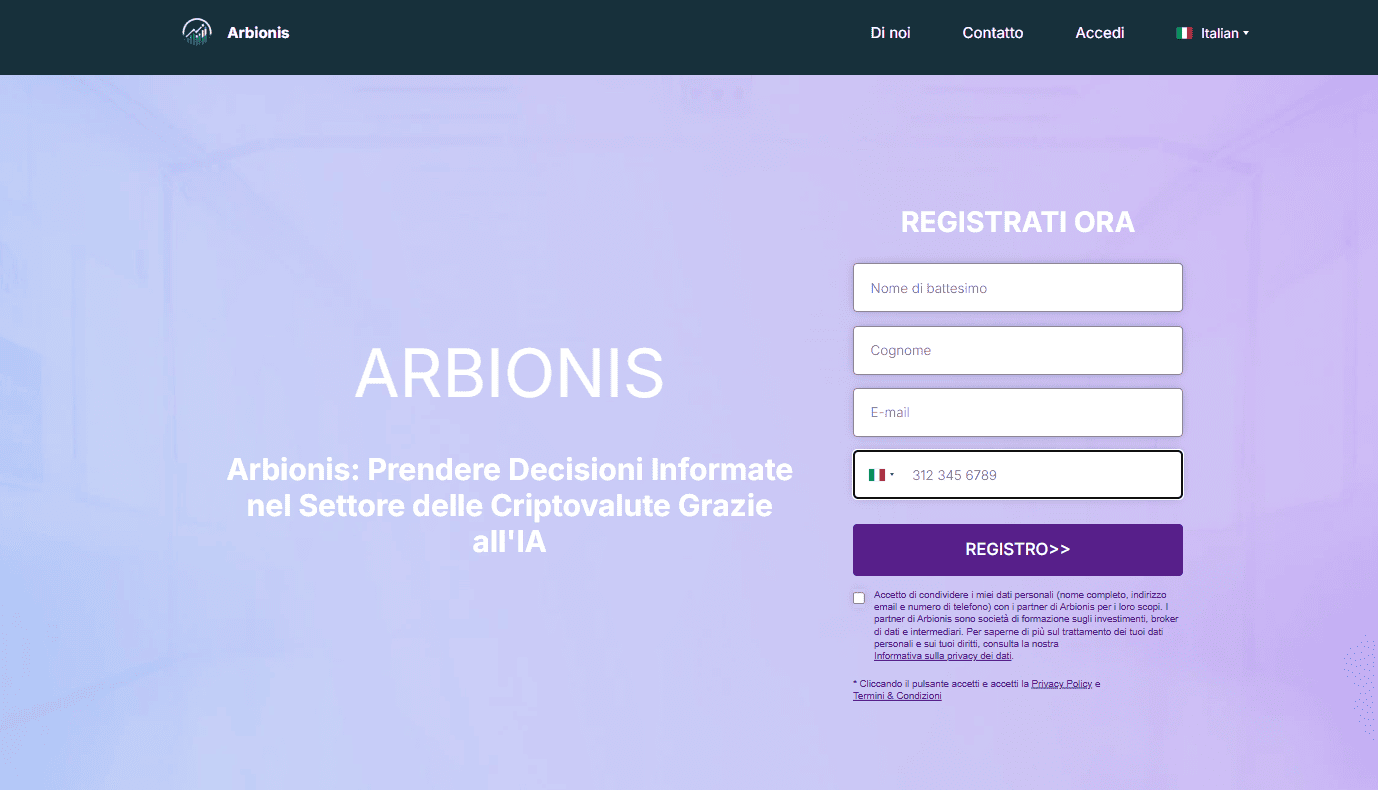 Arbionis Recensione 2025: Truffa o funziona?