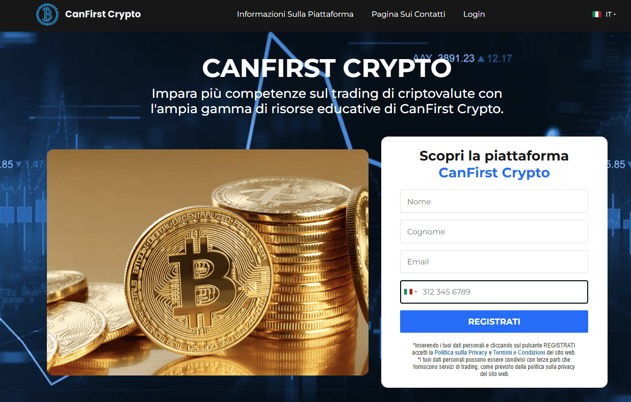 Canfirst Crypto Recensione 2025: Truffa o funziona?