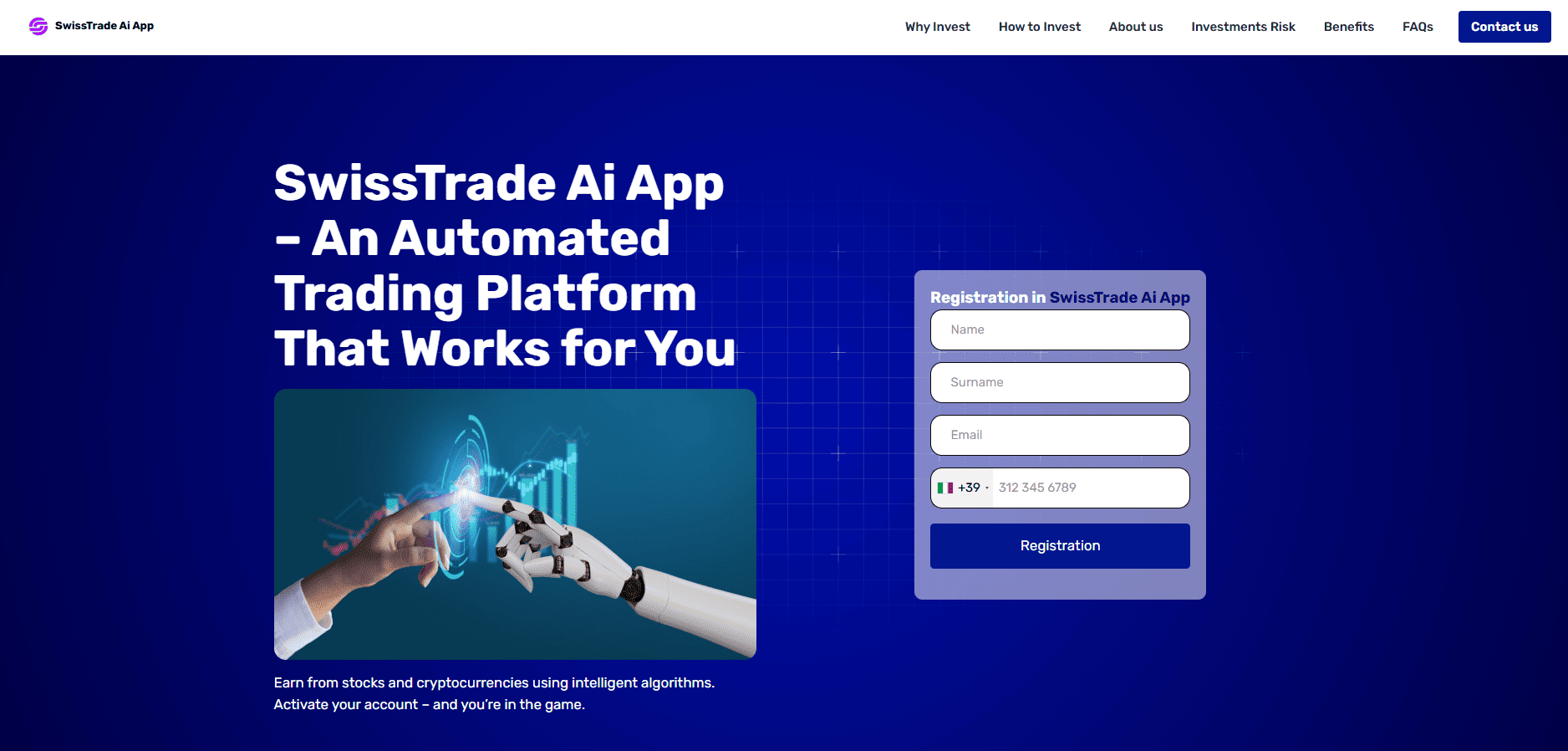 SwissTrade Ai App Recensione 2025: Truffa o funziona?